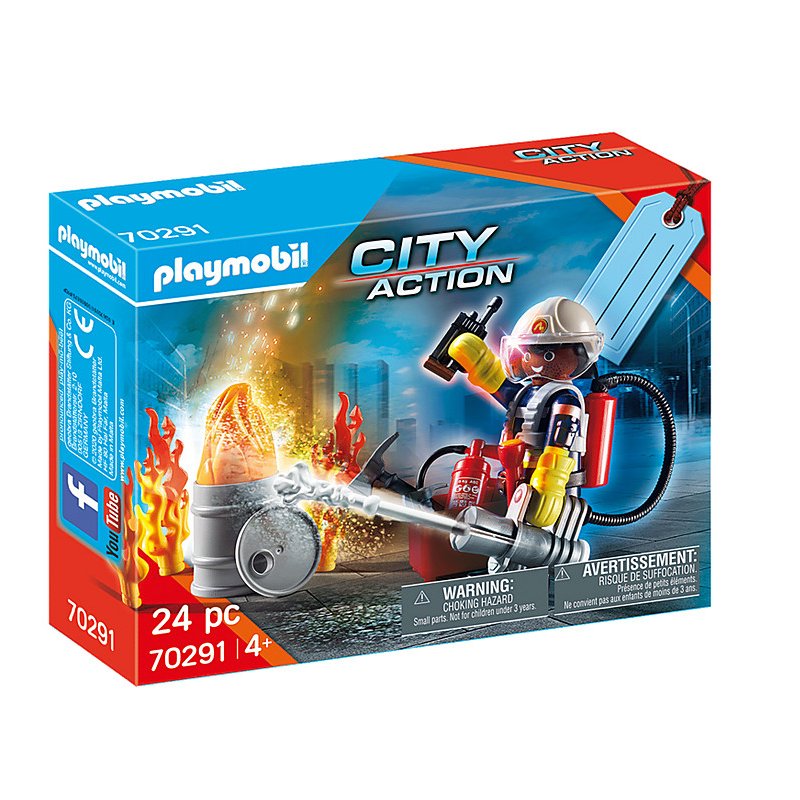 Playmobil 70291 - Zestaw upominkowy Straż Pożarna Playmobil 70291 - Zestaw upominkowy Straż Pożarna